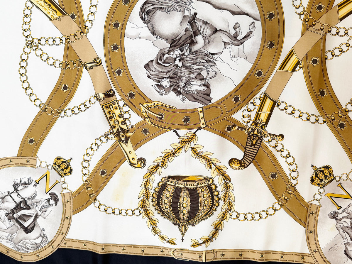 Hermes Napolean Silk Scarf – KMK Luxury Consignment