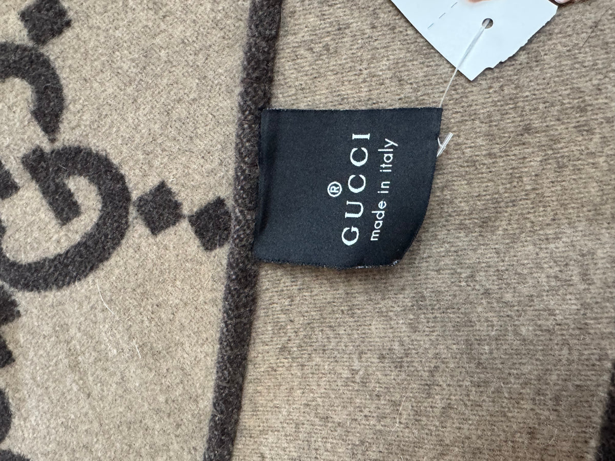 Gucci Wool Blend Throw Blanket – KMK Luxury Consignment