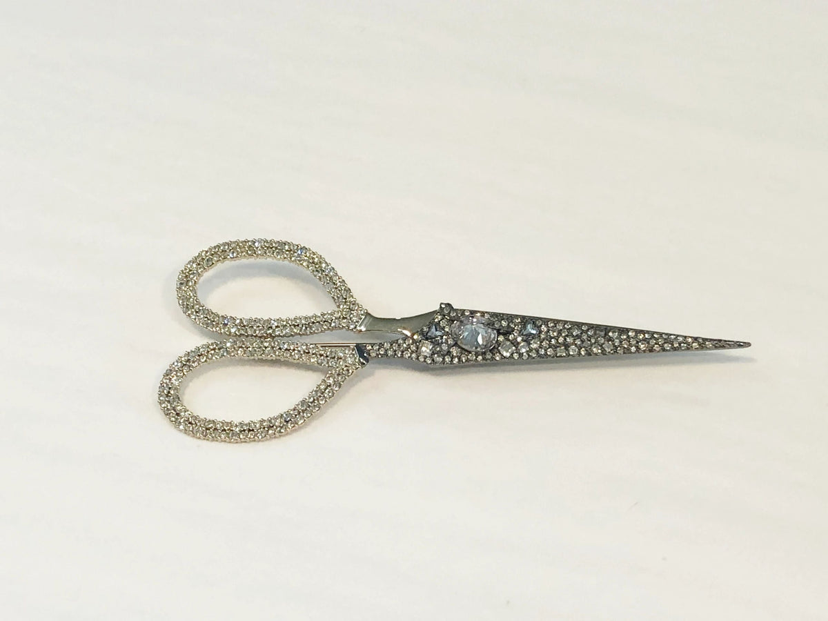 Alexis Bittar Crystal Scissor Pin – KMK Luxury Consignment