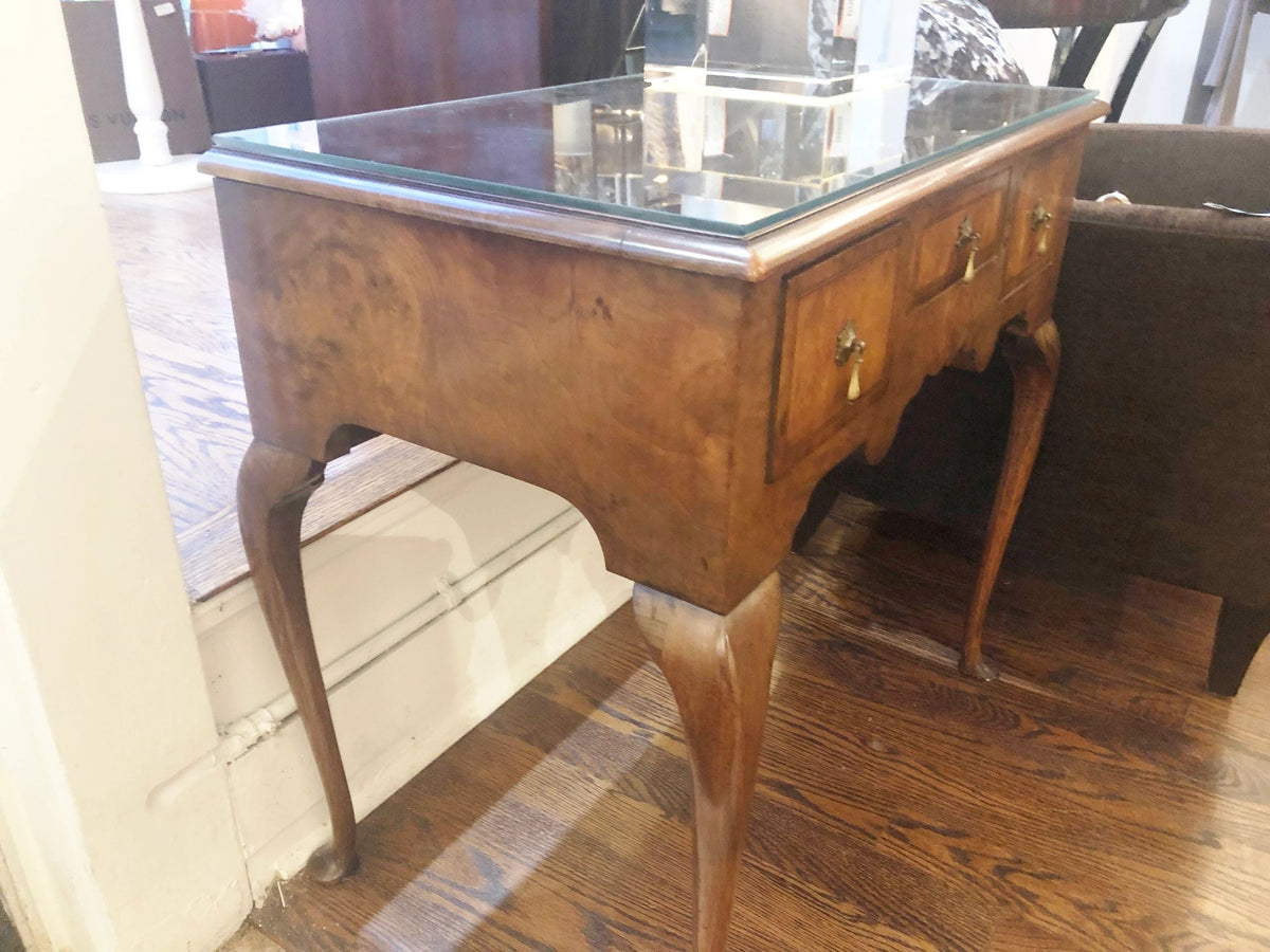 Antique Three Drawer Table – KMK Luxury Consignment